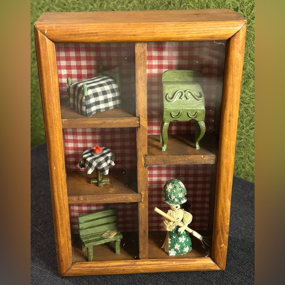 Accents | Vintage Wooden Diorama Shadow Boxes Miniature Handmade | Poshmark